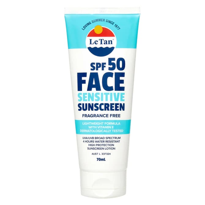 Shop Le Tan SPF 50 Plus Face Sensitive Sunscreen Online