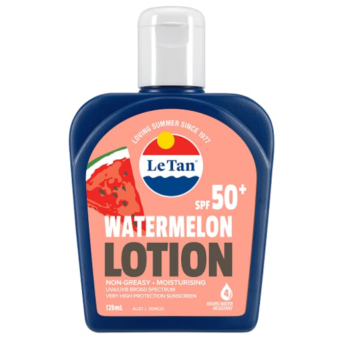 Buy Le Tan SPF 50 Plus Watermelon Lotion 125ml Online