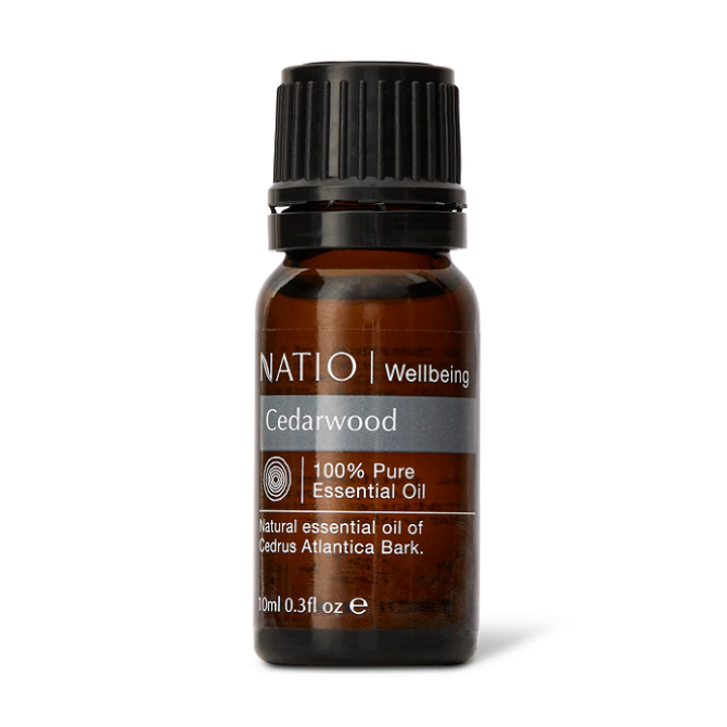 Shop Natio Wellbeing Pure Essential Oil Cedarwood 10ml Online