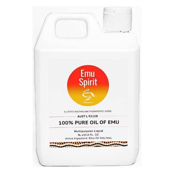 Shop Emu Spirit 100 Percent Pure Oil of Emu 1L Online
