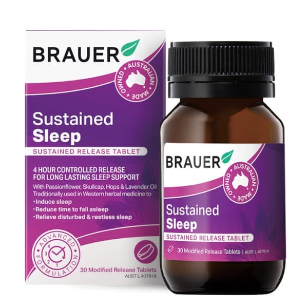 Shop Brauer Sleep Sustained Release 30 Tablets Online