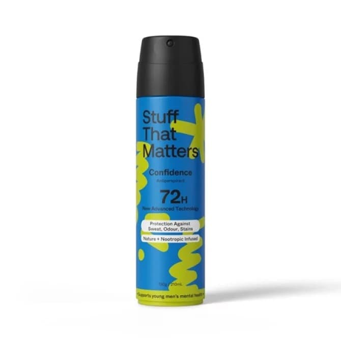 Shop Stuff that Matters Antiperspirant Spray Confidence 210ml Online