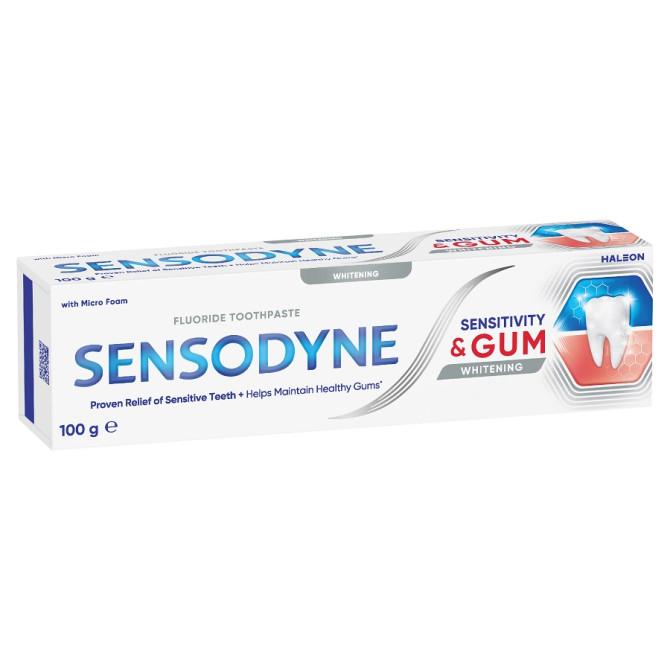 Shop Sensodyne Sensitivity and Gum Whitening Toothpaste 100g Online