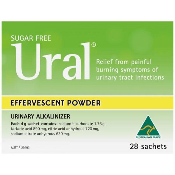 Buy Ural Effervescent Lemon Powder Online Chemist Australia