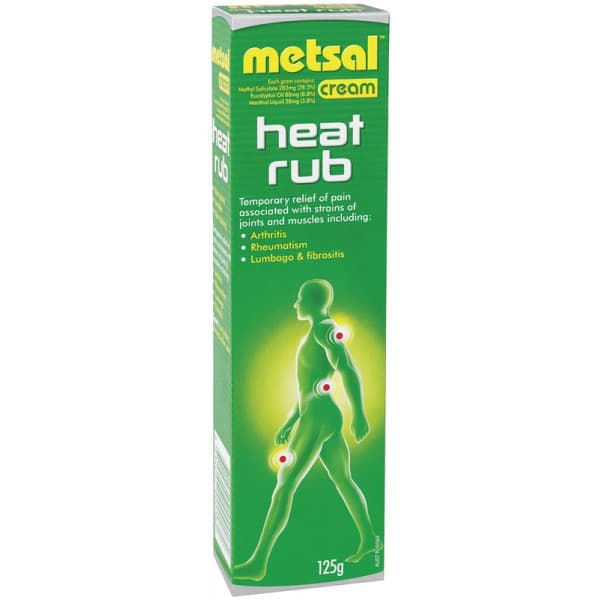 Buy Metsal Heat Rub Cream Online Chemist Australia