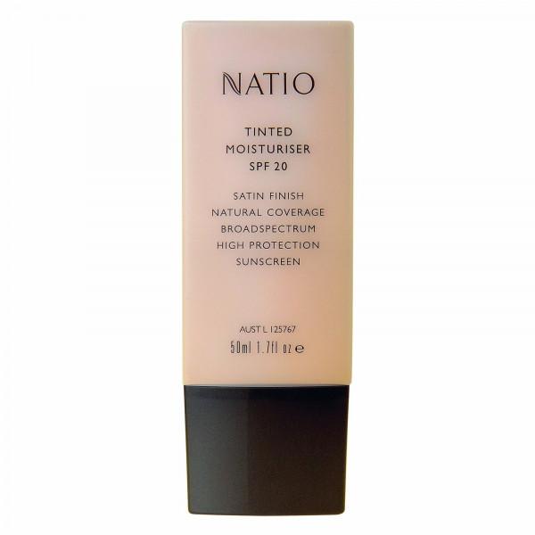 Shop Natio Tinted Moisturiser SPF 20 Beige 50ml Online
