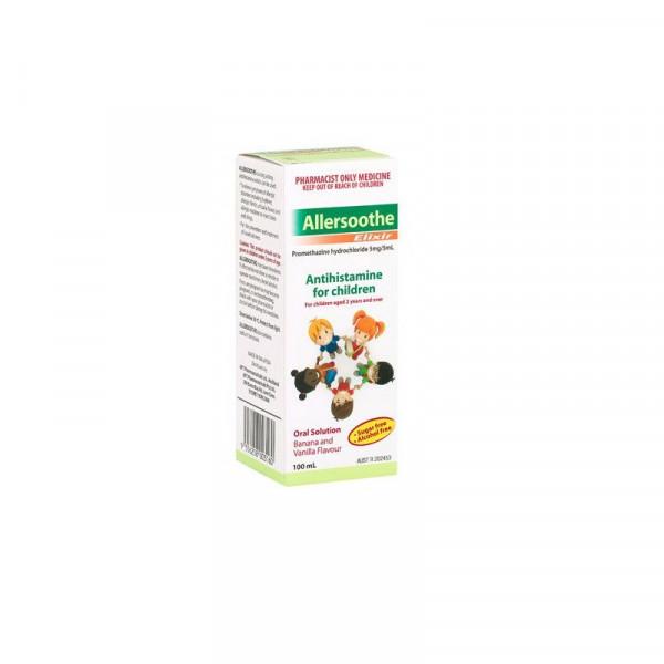 Shop Allersoothe 5mg/5ml Elixir 100ml S3 Online
