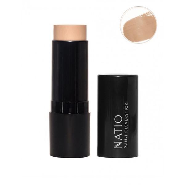Shop Natio Cleverstick 2 in 1 Beige 15g Online