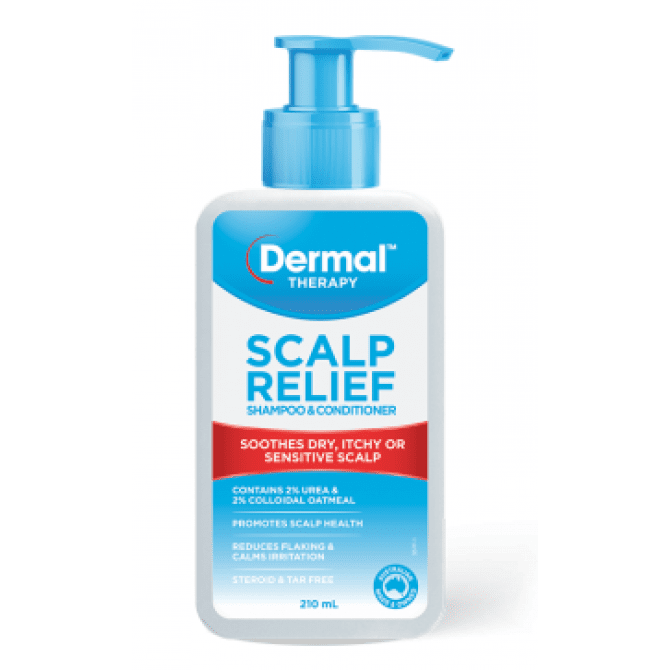 Buy Dermal Therapy Scalp Relief Shampoo and Conditioner 210ml Online ...