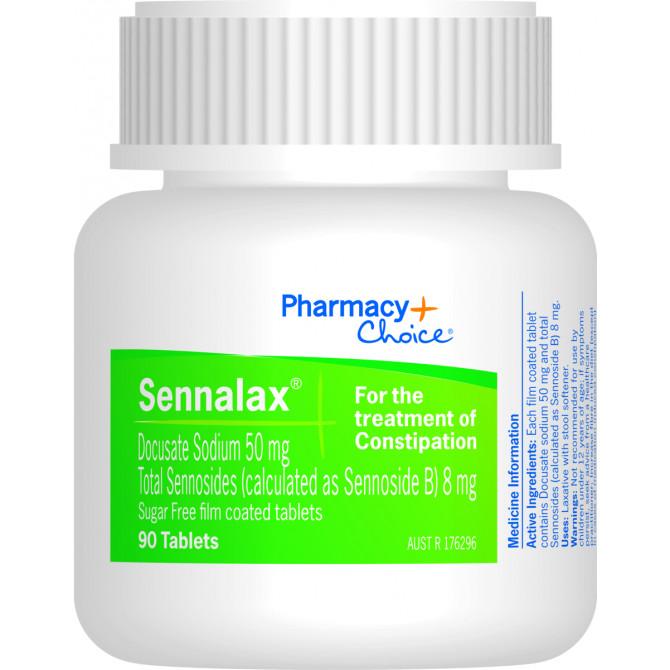 Shop Pharmacy Choice Sennalax 90 Tablets Online