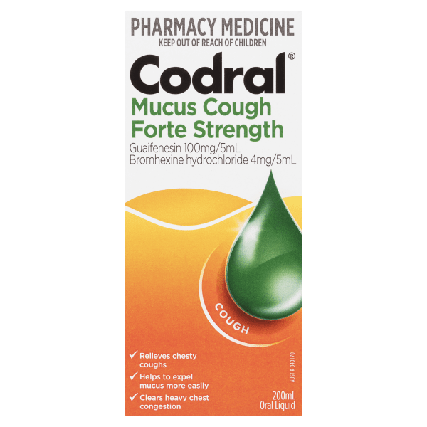 Buy Codral Mucus Cough Forte Online Chemist Australia