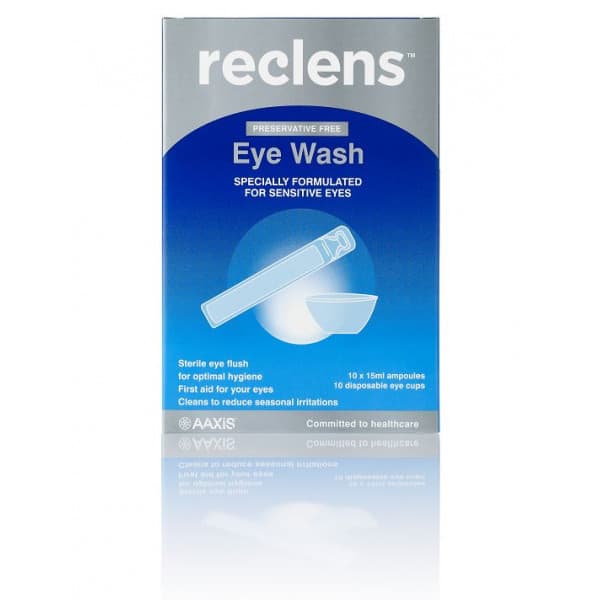 Buy Reclens Saline Eye Wash Online Chemist Australia