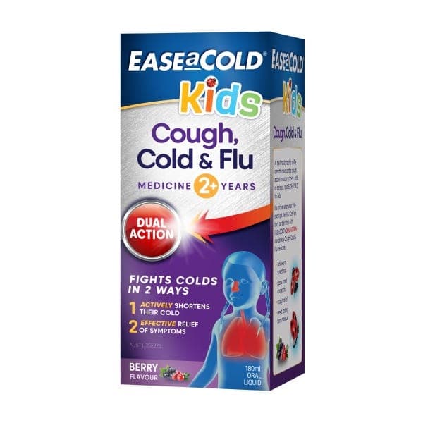 Shop Ease A Cold Kids Cough Cold & Flu 180ml Online