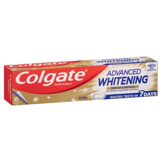 Shop Colgate Advanced Whitening Tartar Control Toothpaste 200g Online