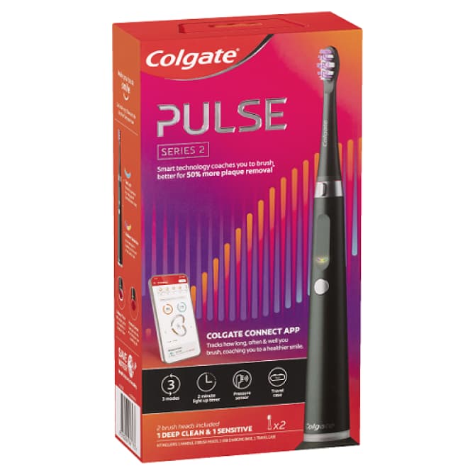 Shop Colgate Pulse Connected Series 2 Deep Clean and Sensitive Electric ...