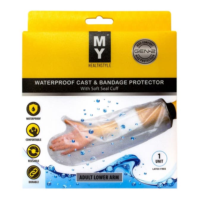 Shop MY Healthstyle Waterproof Cast & Bandage Protector - Adult Lower ...