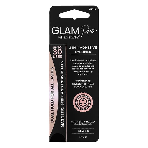Shop Glam by Manicare Glam Pro 3 in 1 Adhesive Eyeliner Online