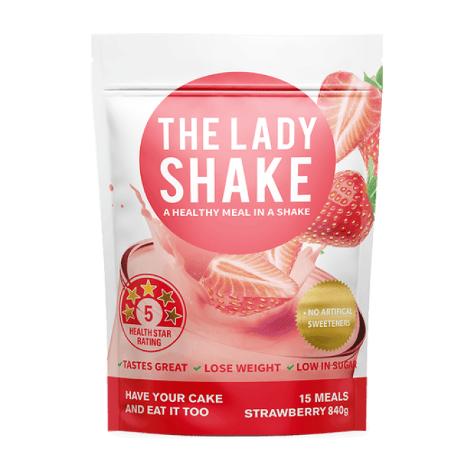 Shop The Lady Shake Strawberry 840g Online
