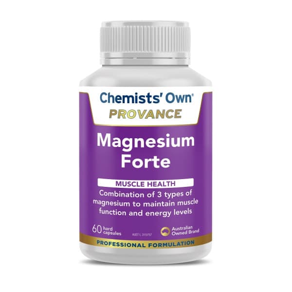 Buy Chemists Own Provance Magnesium Forte Online Chemist Australia