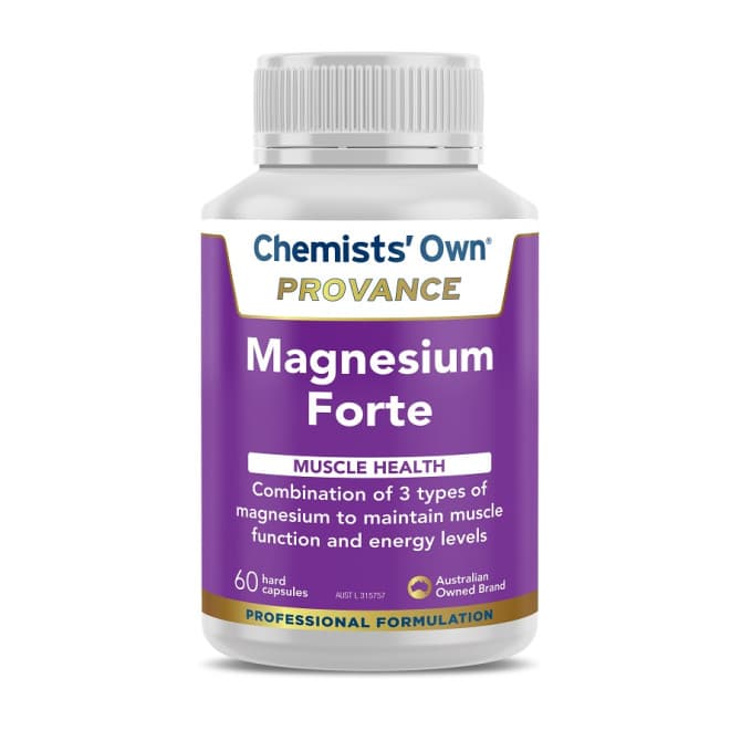 Shop Chemists Own Provance Magnesium Forte 60 Capsules Online