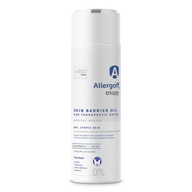 Buy Allergoff Atopy Skin Barrier Oil for Therapeutic Baths 200ml Online