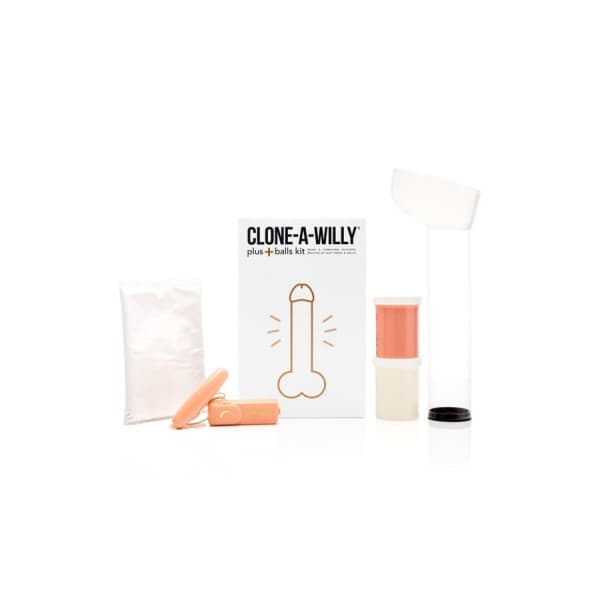 Shop Clone A Willy Plus Balls Kit Light Skin Tone Flesh Online