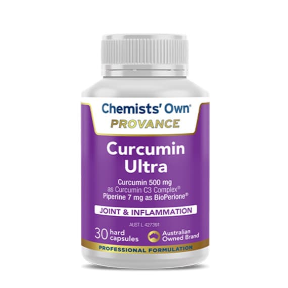 Shop Chemists Own Provance Curcumin Ultra 30 Capsules Online