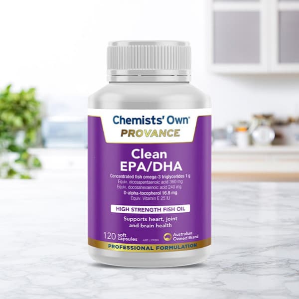 Shop Chemists Own Provance Clean EPA DHA 120 Capsules Online