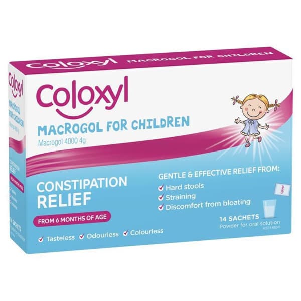 Shop Coloxyl Macrogol for Children 7.5mg/ml Powder Online