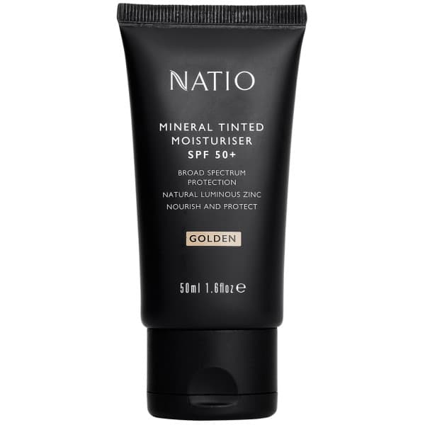Shop Natio Mineral Tinted Moisturiser SPF 50 Plus Golden Online