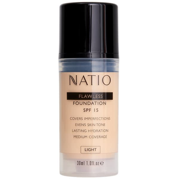 Shop Natio Flawless Foundation SPF 15 Light Online