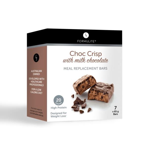 Shop Formulite Meal Replacement Bar Choco Crisp 65g x 7 Pack Online