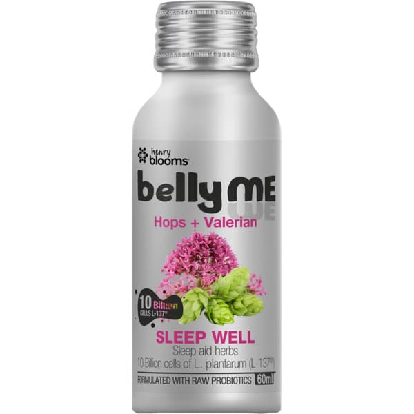 Shop Henry Blooms Belly Me Sleep Well Hops with Valerian 60ml Online