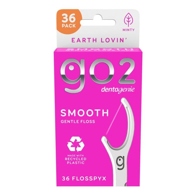 Buy GO2 Dentagenie Smooth Flosspyx Gentle Floss Online