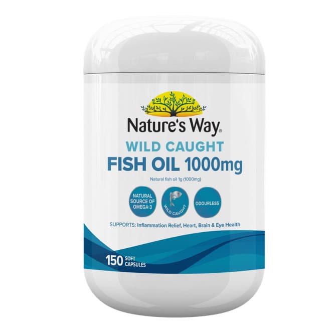 Buy Nature's Way Fish Oil 1000mg Online Chemist Australia