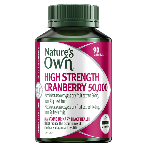 Buy Nature's Own Cranberry 50000 Online Chemist Australia