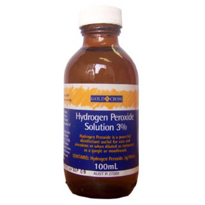 Buy Gold Cross Hydrogen Peroxide 10 Vol 3 Percent 100ml Online