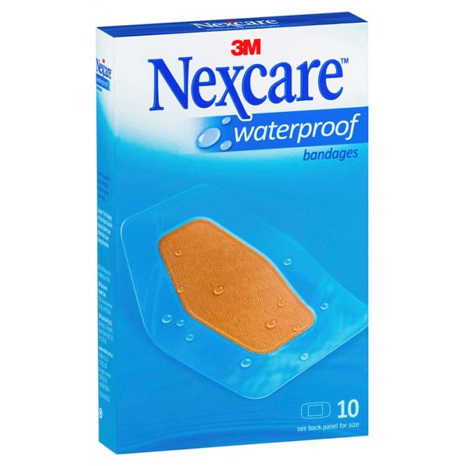 Buy Nexcare Waterproof Bandages Large 10 Pack Online