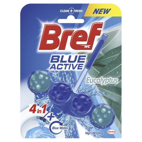 Shop Bref Blue Active Eucalyptus Toilet Cleaner 50g Online