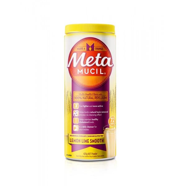 Shop Metamucil Lemon Lime Smoothe Fibre Powder 72 Doses 425g Online