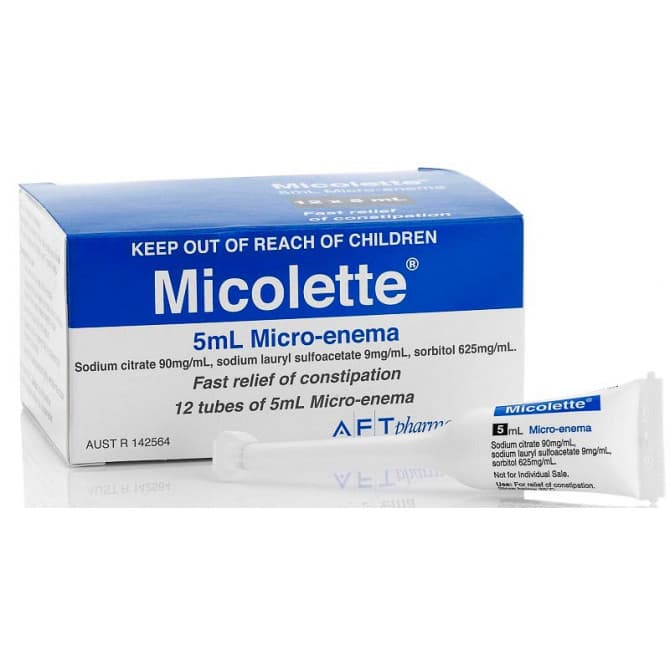 Shop Micolette Micro Enema 5ml 12 Online
