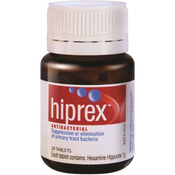 Shop Hiprex 1g Tablets 20 Online