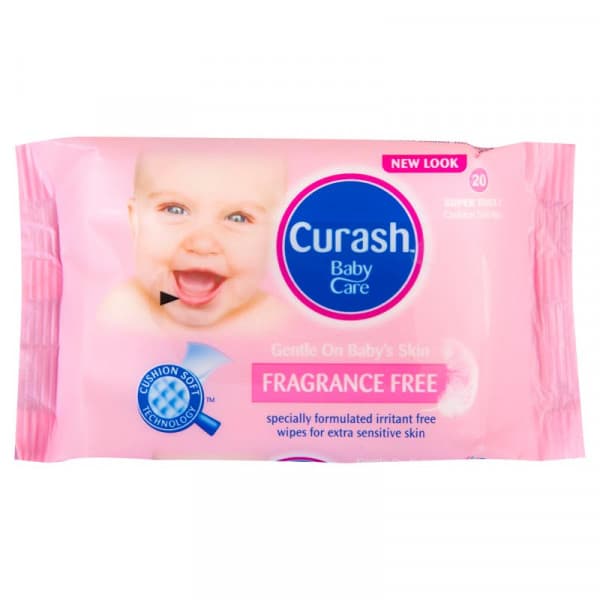 Buy Curash Fragrance-Free Baby Wipes Online Chemist Australia