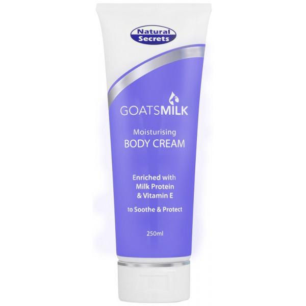 Shop Natural Secrets Goatsmilk Moisturising Body Cream 250ml Online