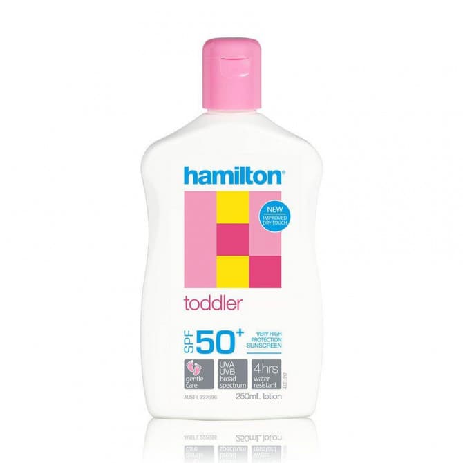 Shop Hamilton Toddler Sunscreen SPF50 Plus Lotion 250ml Online