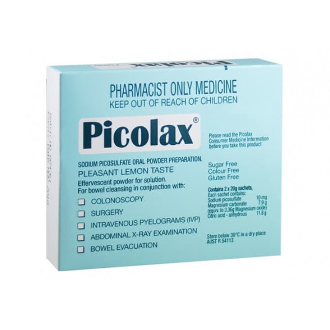 Shop Picolax Oral Powder Sachet 20g x 2 S3 Online
