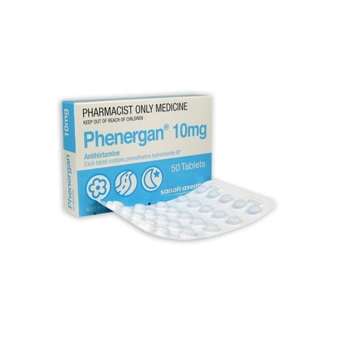 Shop Phenergan 10mg 50 Tablets S3 Online