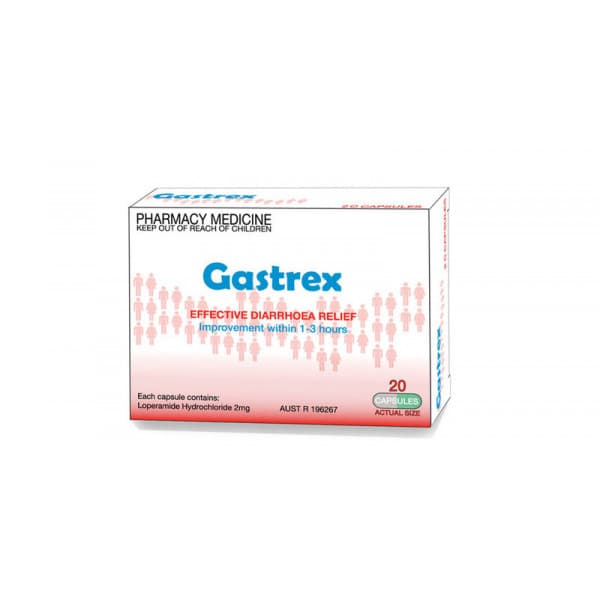 Buy Trust Gastrex 20 Capsules Online | Chemist Australia