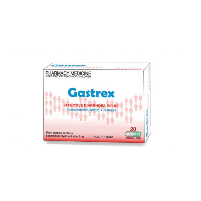 Shop Trust Gastrex 20 Capsules Online