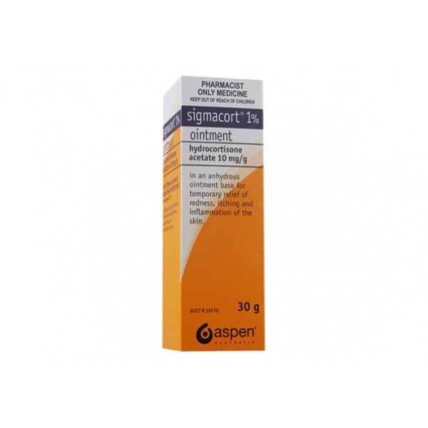 Shop Sigmacort Ointment 1 Percent 30g S3 Online